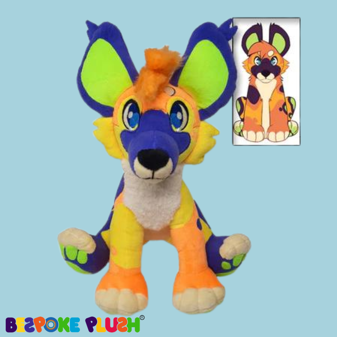 Custom stuffed animals from drawing – Bespoke Plush LLC