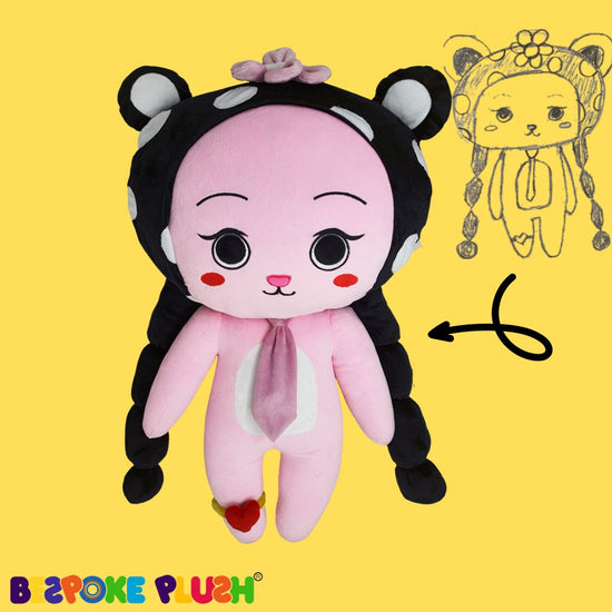 Custom Stuffed animal from your artwork – Bespoke Plush LLC