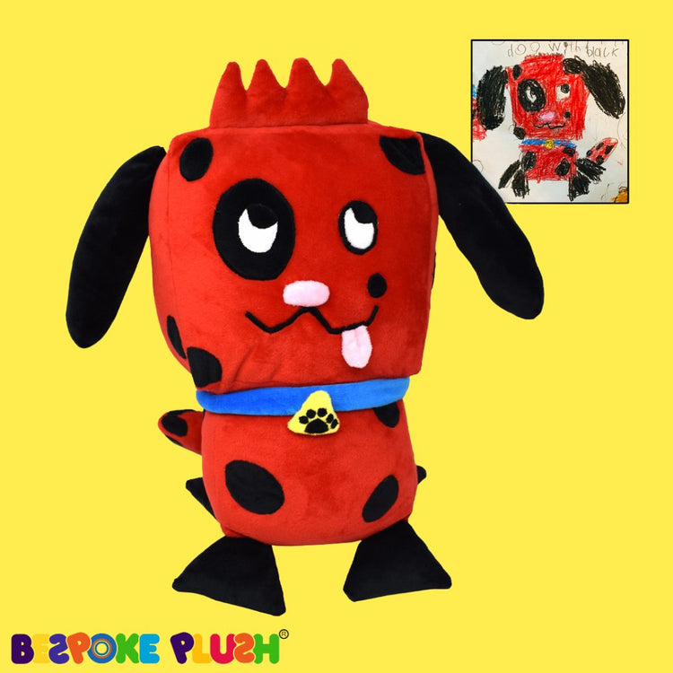 Custom Stuffed animal from your artwork – Bespoke Plush LLC